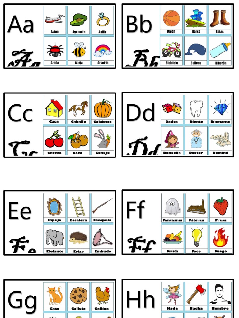 Abecedario para Niños | PDF