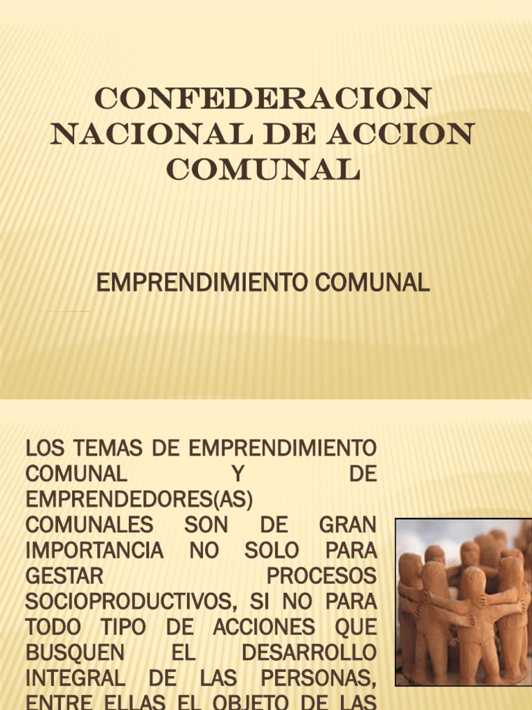Emprendimiento Comunal | PDF | Planificación | Democracia
