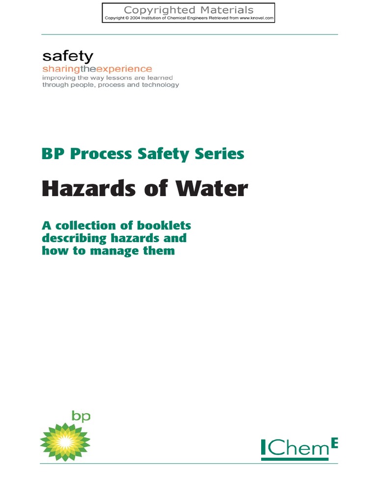 BP Hazards of Water PDF | PDF | Boiling | Steam