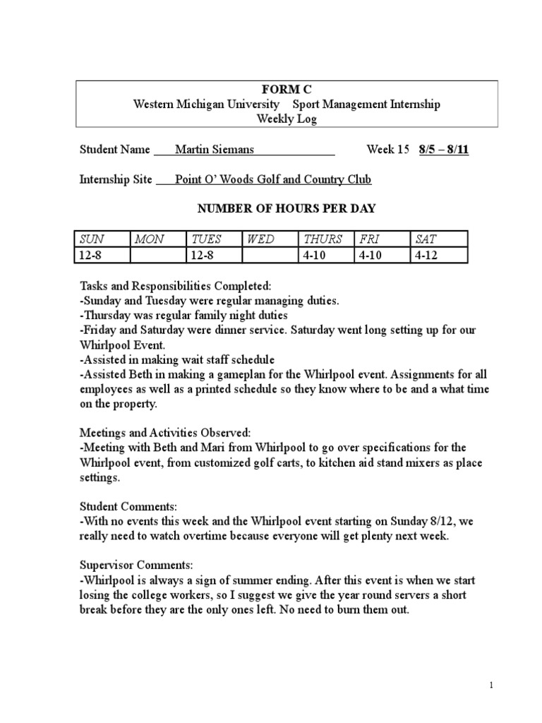 Weekly Logs 15 | PDF