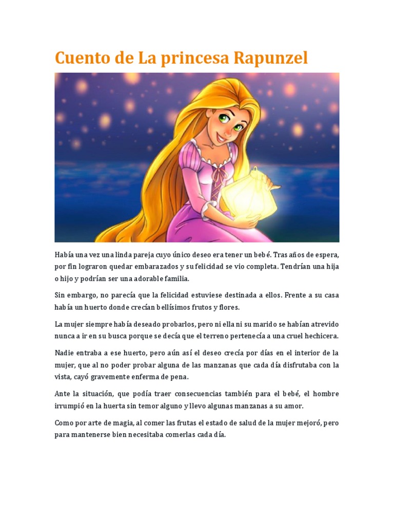 Rapunzel | PDF | Rapunzel | Ocio