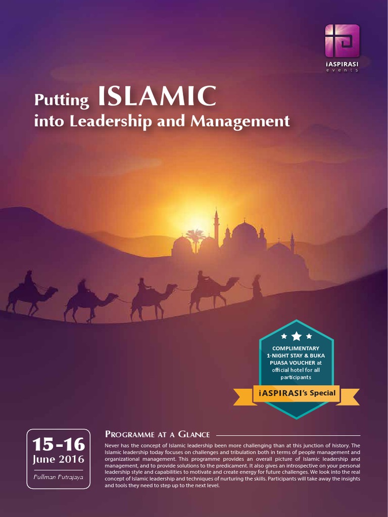 Islamic: Putting Into Leadership and Management | PDF | Leadership ...