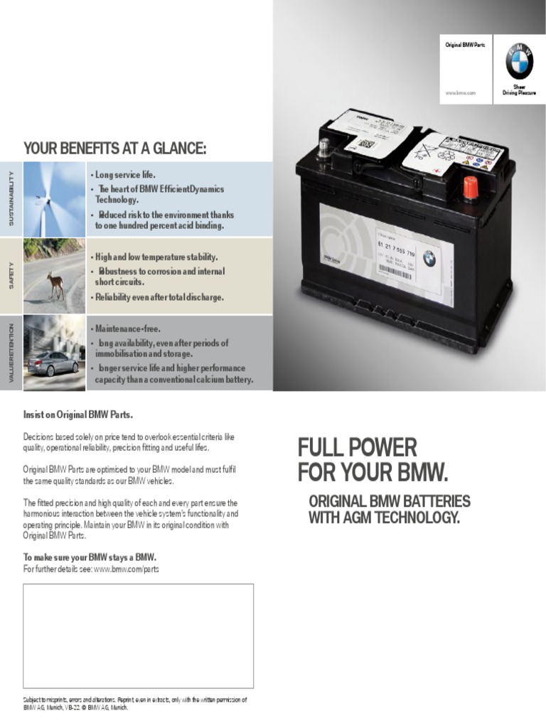 Full Power For Your BMW.: Your Benefits at A Glance | PDF | Vehicles | Bmw