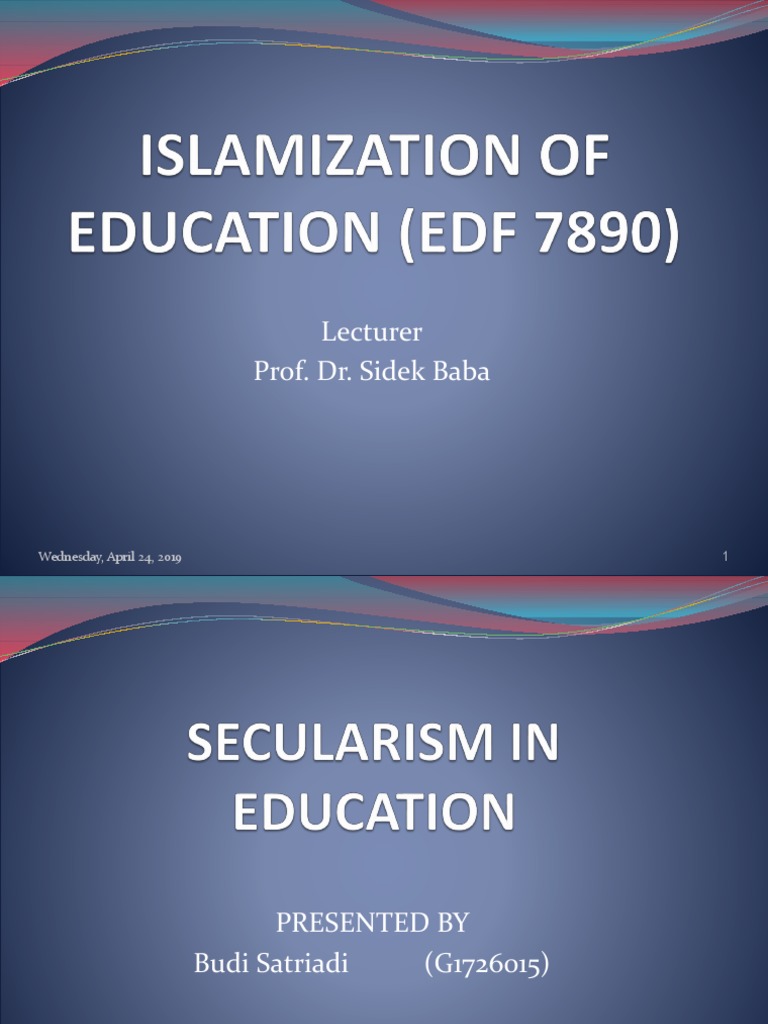 Secularism in Education | PDF | Secularism | Ulama