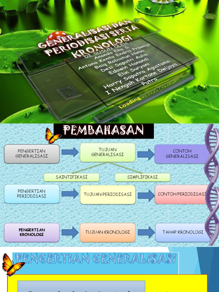 Generalisasi Dan Periodisasi Serta Kronologi | PDF