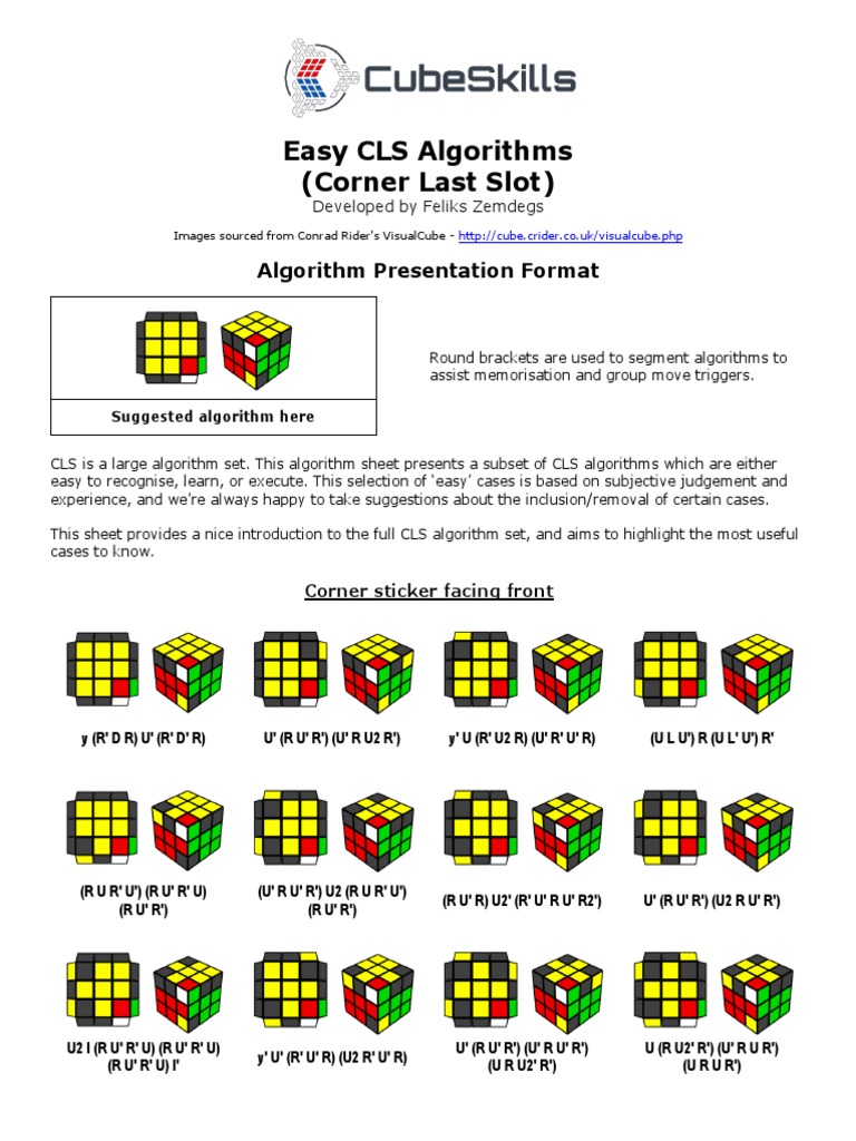 Easy Cls Algorithms PDF | PDF | Areas Of Computer Science | Teaching ...