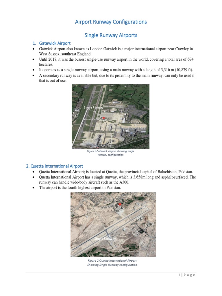 Airport Configuration | PDF | Transport Buildings And Structures ...