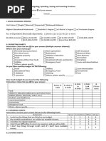 Draft 2 Financial Literacy Survey Questionnaire New | PDF | Saving ...