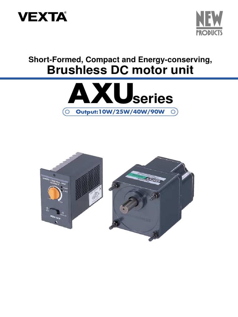 AXU Series PDF | PDF | Electric Motor | Power Supply