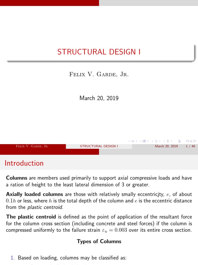Column Short | PDF | Column | Strength Of Materials