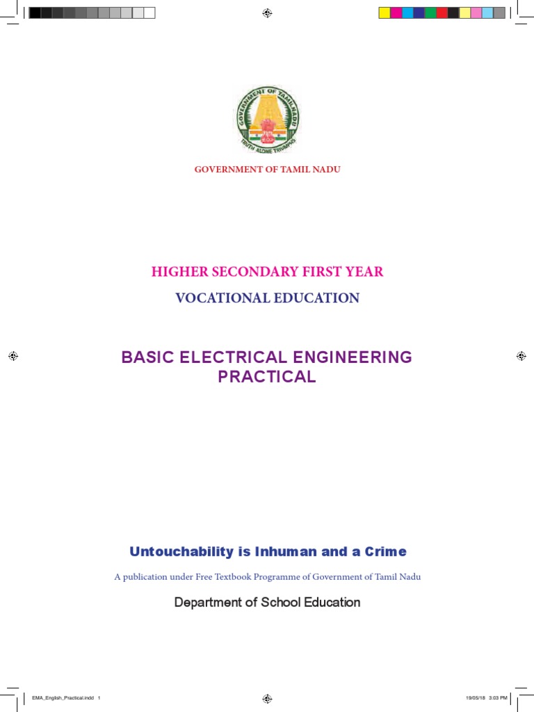 Basic Electrical Engineering - Practical English Medium - 20.5.18 PDF ...