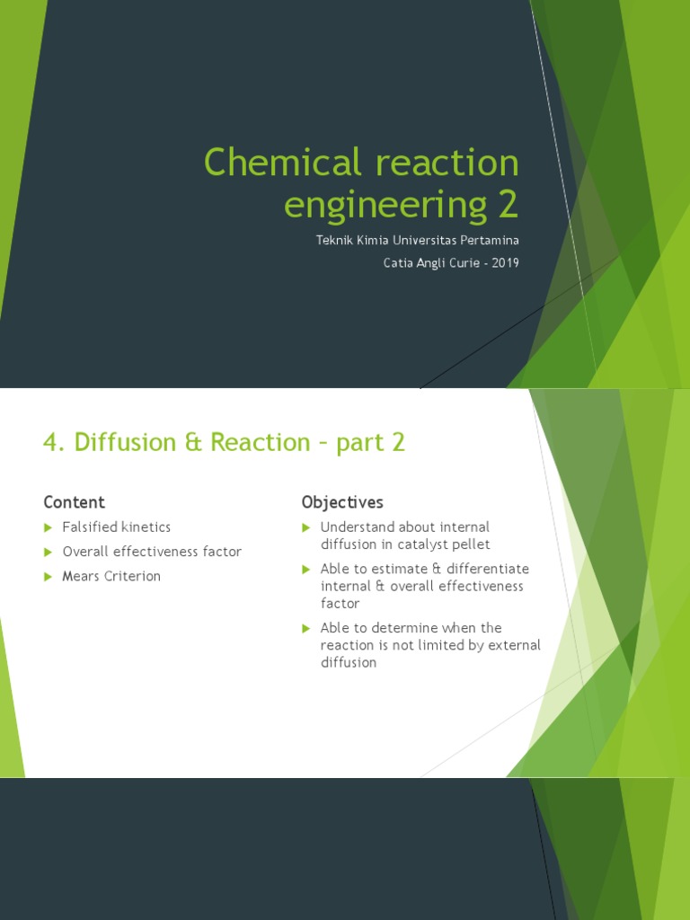 4 - Diffusion Reaction Part 2 | PDF | Reaction Rate | Chemical Kinetics