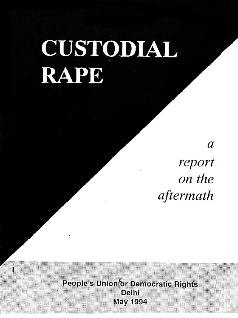 PUDR Report On Custodial Rape | PDF