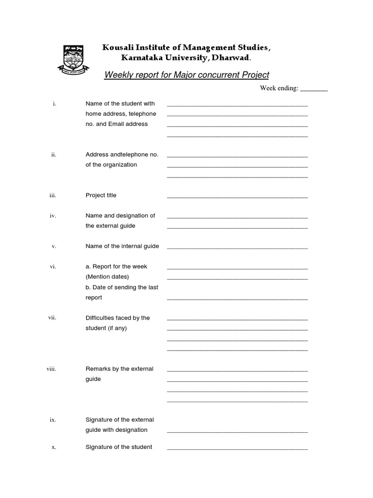 MCP Weekly Report | PDF