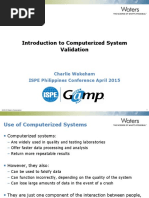Gamp5 Categories & Validation Deliverables | PDF