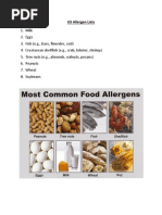 Essential Guide to 14 Food Allergens | PDF