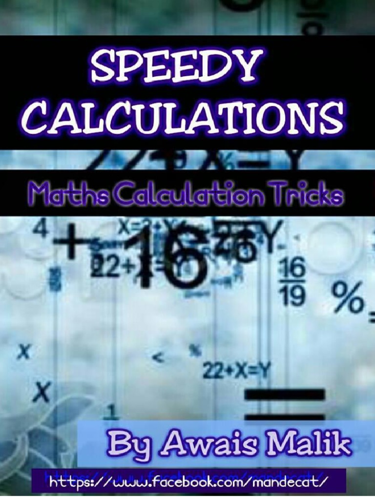 Math Calculation Tricks PDF | PDF | Multiplication | Numbers