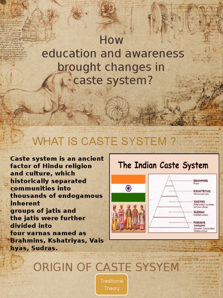 Changes in the Caste System Through Education | PDF | Caste | Social ...