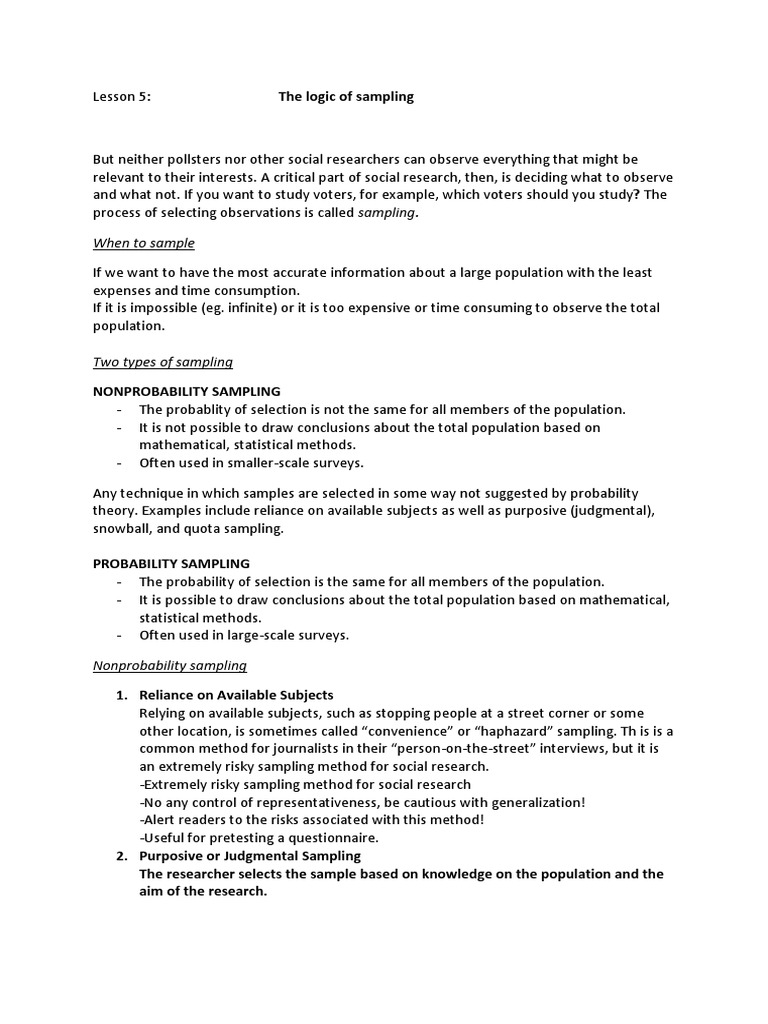 RM - Test 2 Preparation | PDF | Stratified Sampling | Sampling (Statistics)