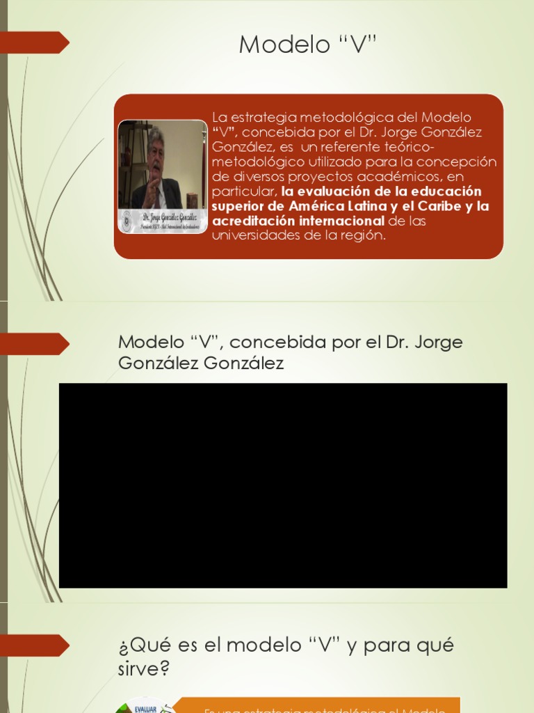 La Metodología Del Modelo V | Teoría | Conocimiento