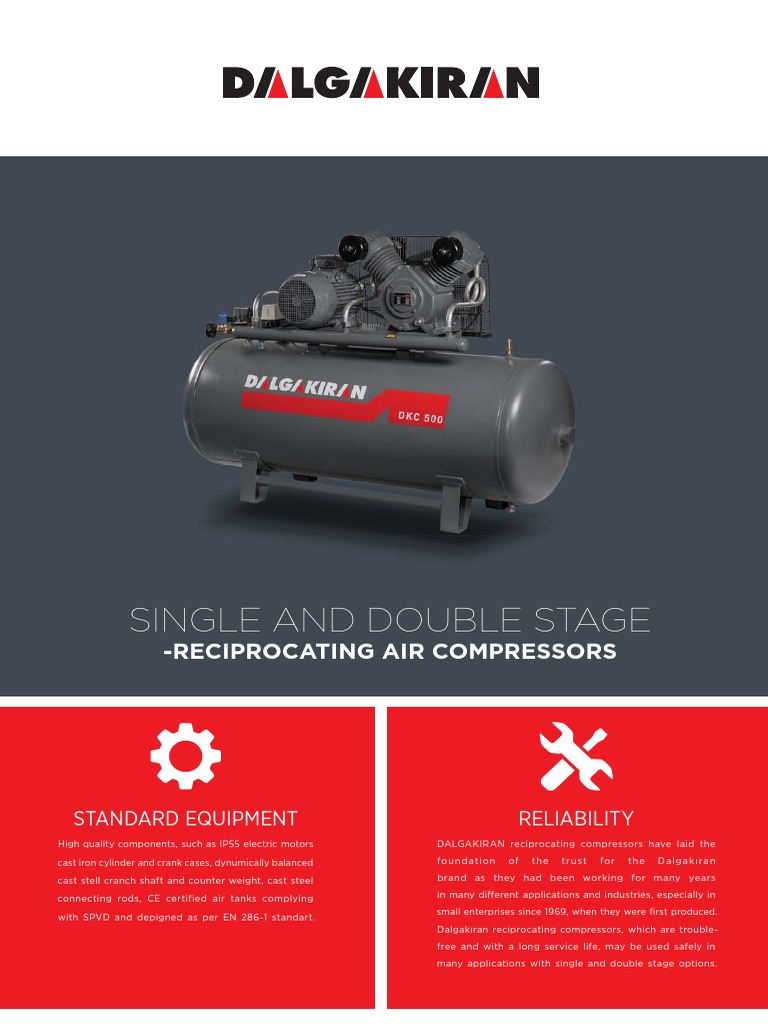 Dalgakiran Piston Compressor | PDF | Cylinder (Engine) | Engine Technology