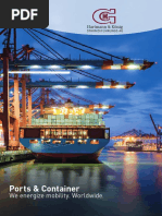 Gottwald Mobile Harbour Cranes Spec HMK - 260E | PDF | Crane (Machine ...