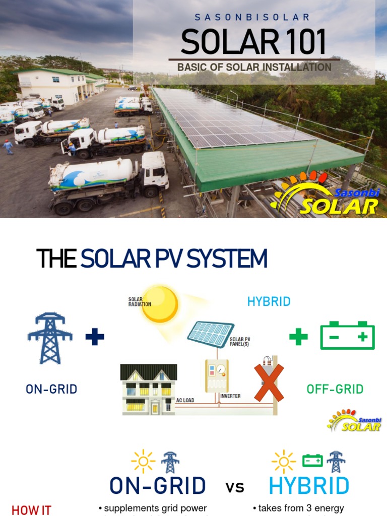 Solar 101 2019.04.25 | PDF | Solar Power | Photovoltaic System