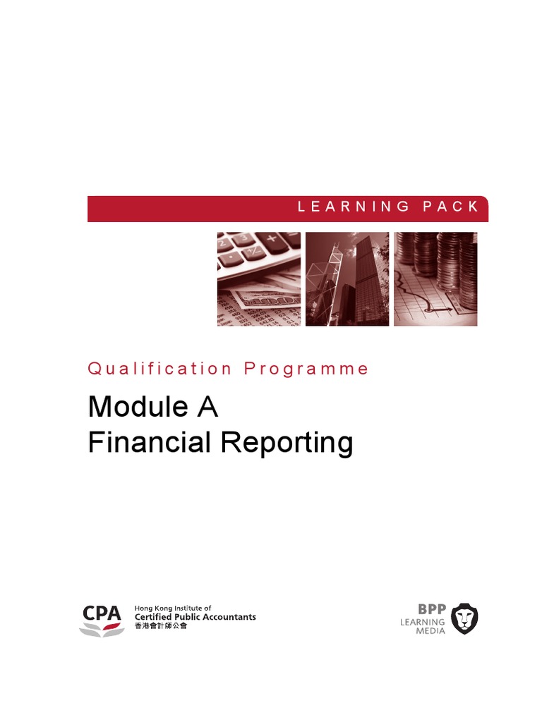 Module A 6th Edition Learning Pack - Part 1 PDF | PDF | Financial ...
