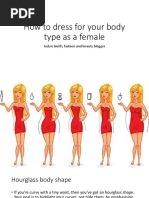 Infographics (Body Shape) | PDF | Body Shape | Waist