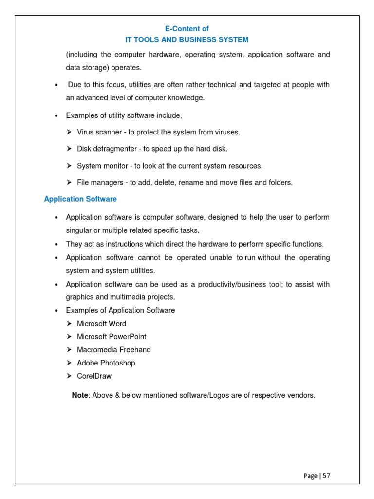 Application Software | PDF | Application Software | Software