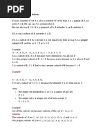 Set Theory Problems With Answers | PDF | Empty Set | Numbers