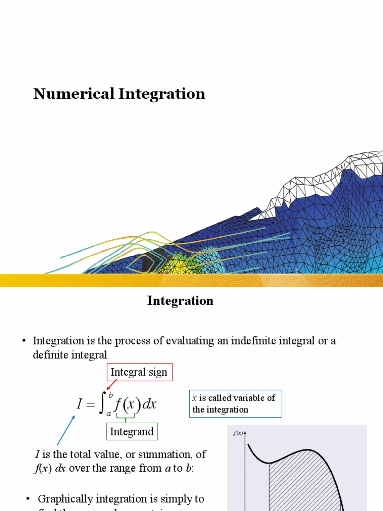 Numerical Integration PDF | PDF | Integral | Functions And Mappings