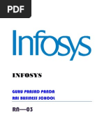 Company Profile of Infosys | PDF | Company Information | Business