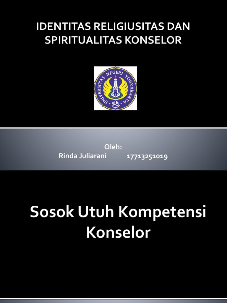 Religiusitas Dan Spiritualitas Konselor | PDF