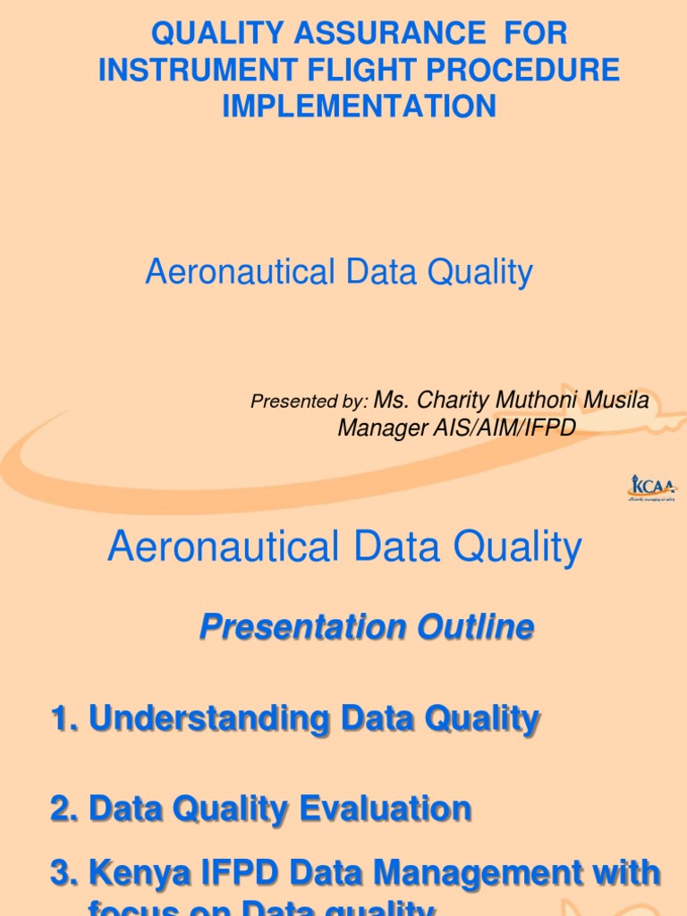 Aeronautical Data Quality Assurance | PDF | Data Quality | Verification ...