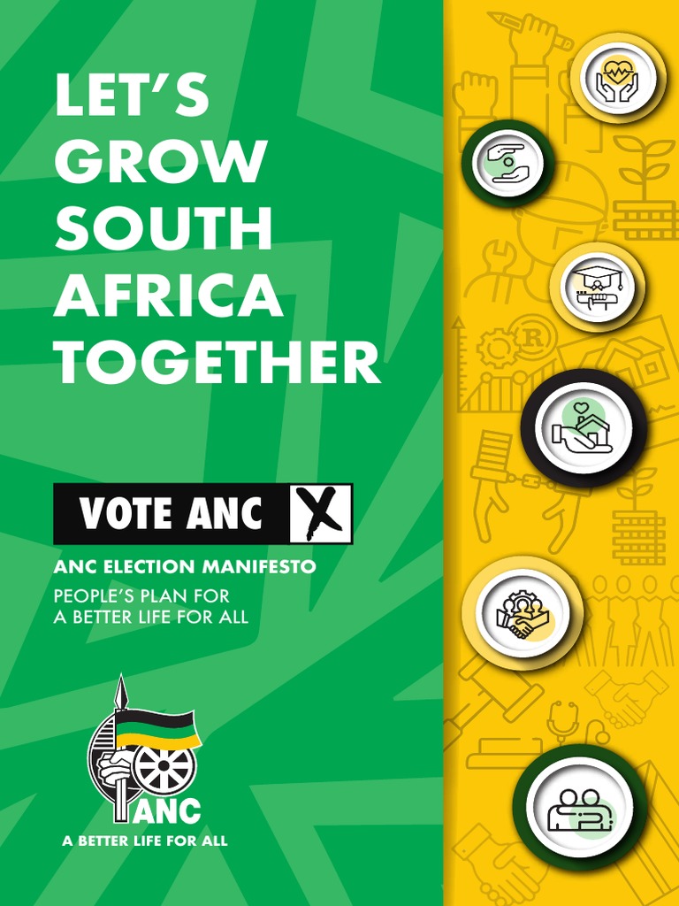 ANC Manifesto 2019 | PDF | South Africa | Employment