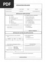 CSC Form 6 (Leave Form-New) | PDF | Government | Business