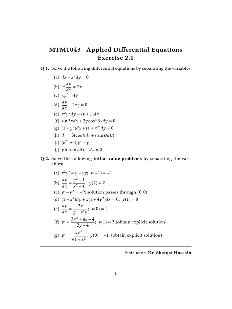 Exercise2 1 PDF | PDF