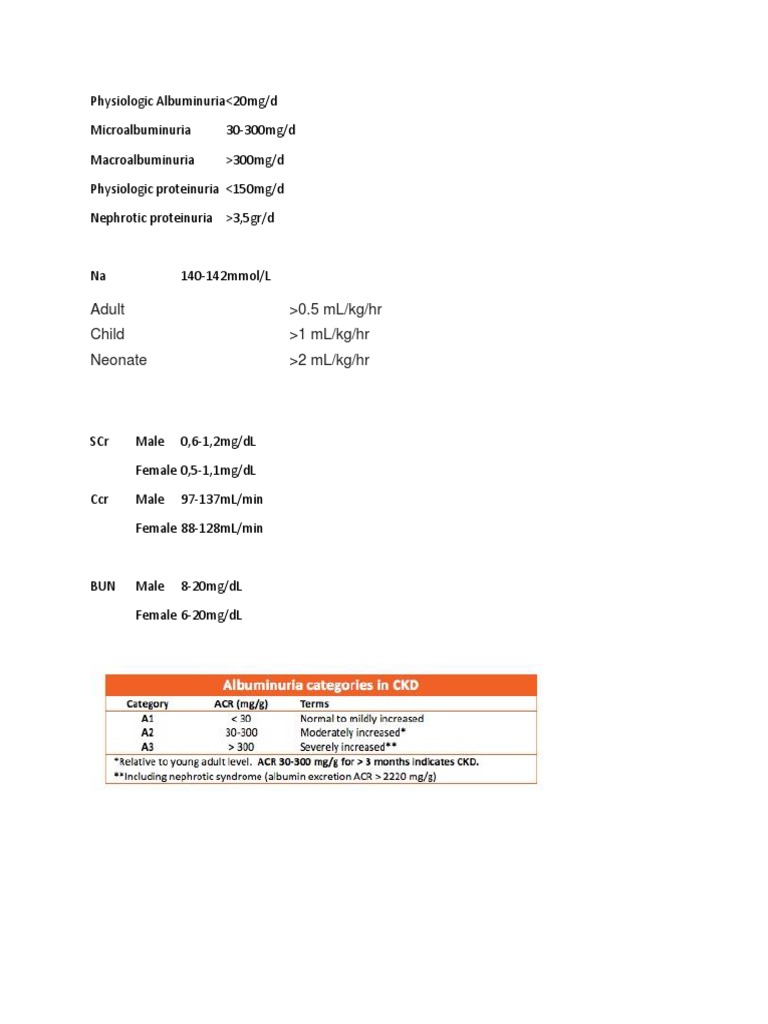 Lab Results Kidney | PDF