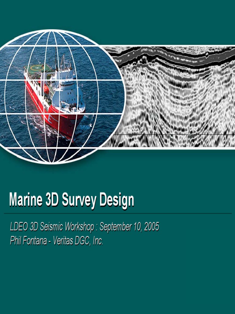 3D Marine Seismic Survey Design PDF | PDF | Reflection Seismology ...