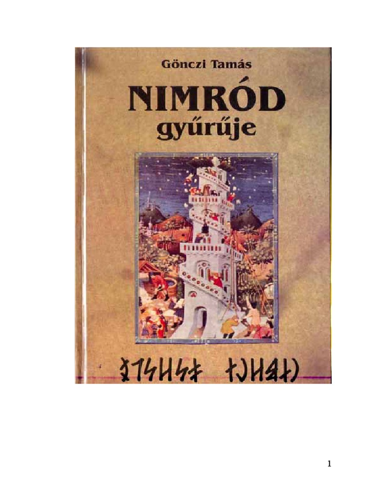Gonczi Tamas Nimrod Gyuruje PDF | PDF