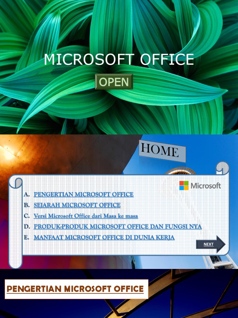 Pengertian Microsoft Office | PDF