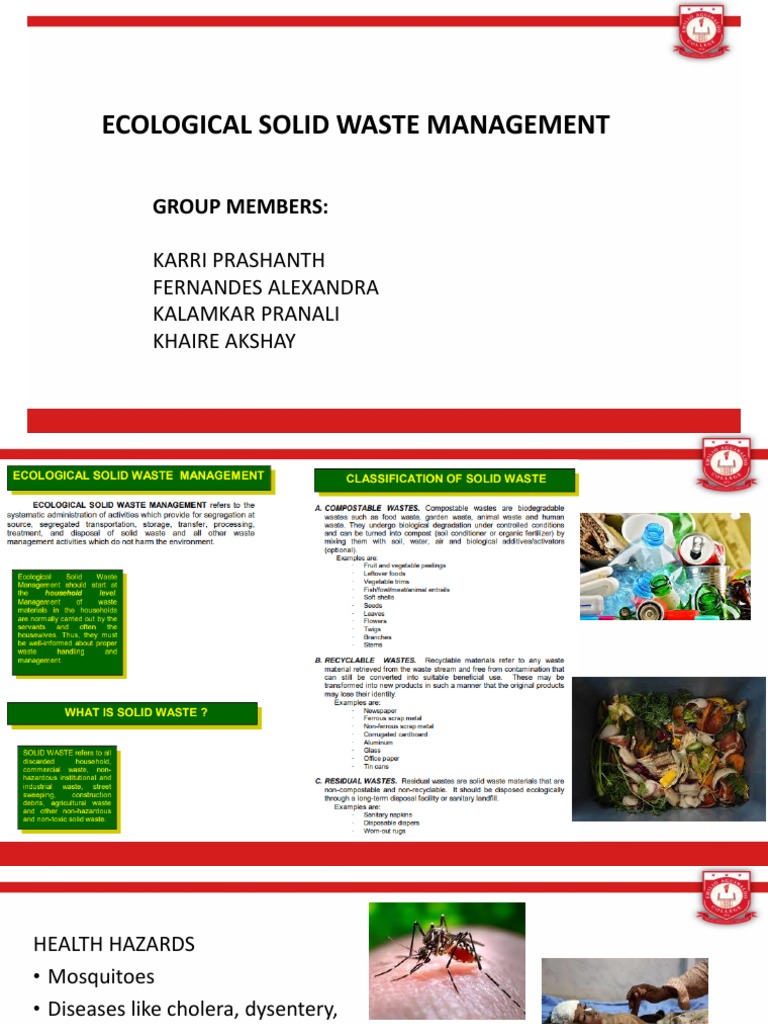 Ecological Solid Waste Management Risks | PDF