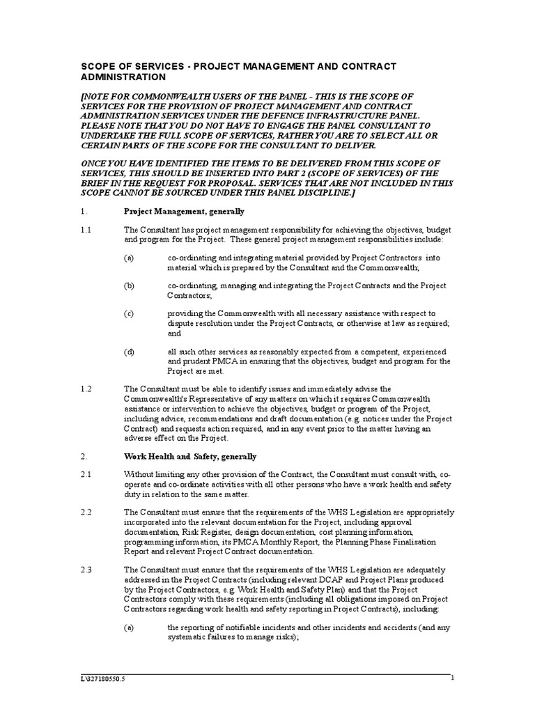 Defence Project Management Guide | PDF | Occupational Safety And Health ...