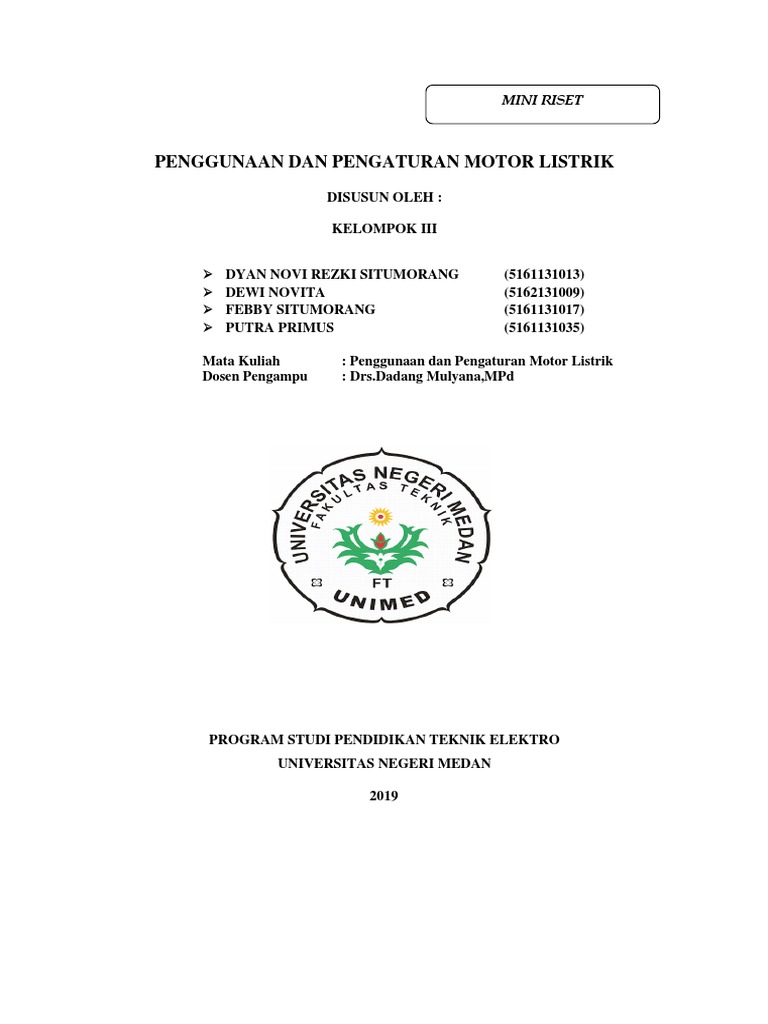 Mini Riset Kelompok III | PDF