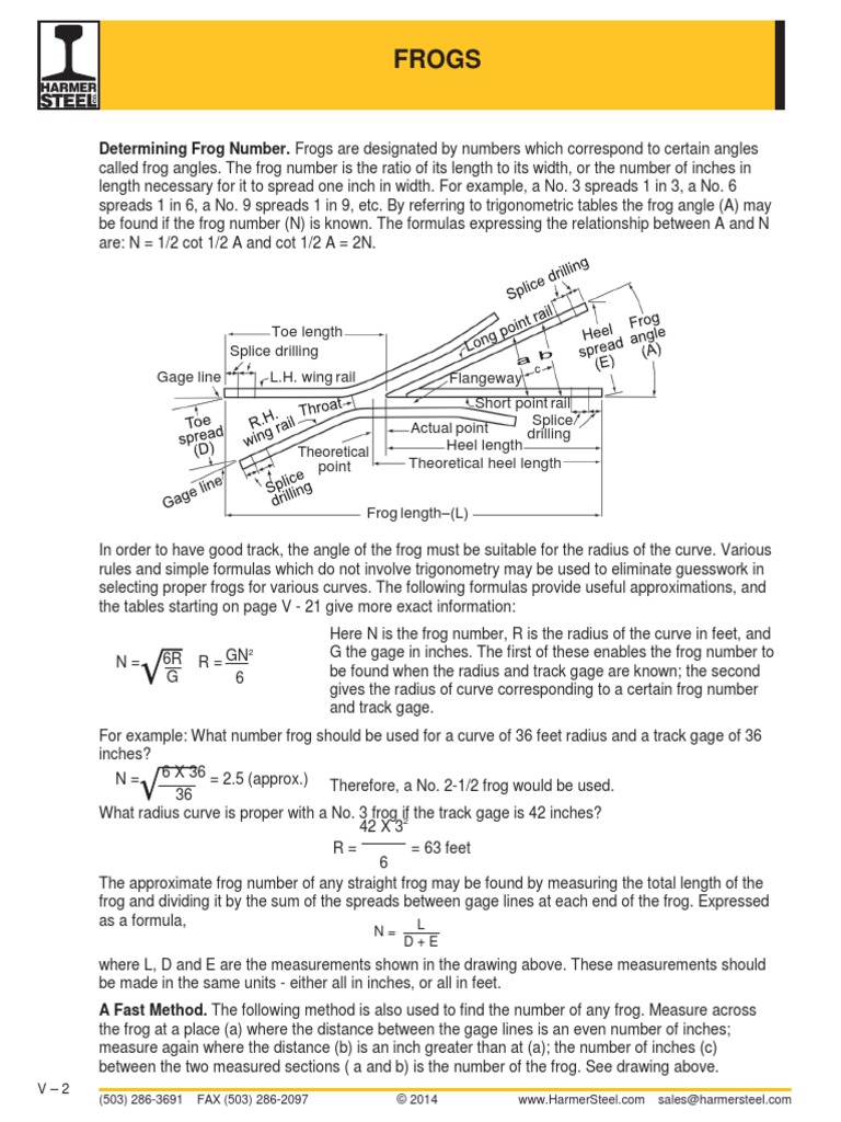 Frogs: Determining Frog Number. Frogs Are Designated by Numbers Which ...