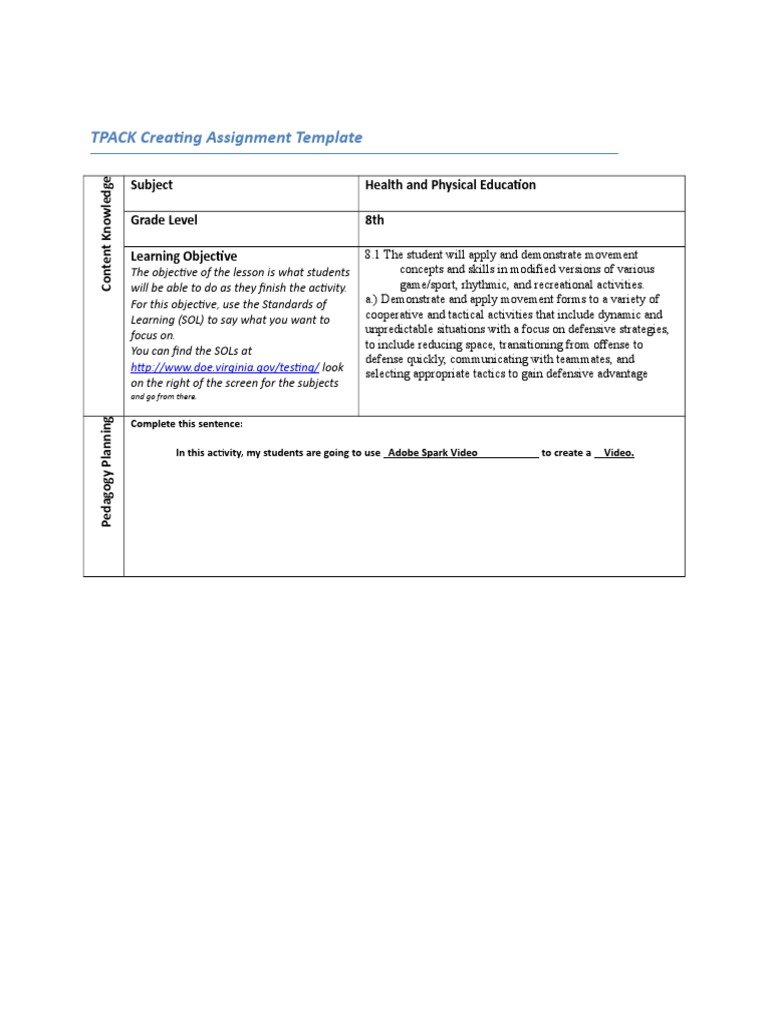 Tled Module 2 Lessson Plan | PDF | Login | Lesson Plan