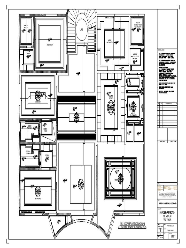 Proposed Reflected Ceiling Plan First Floor First Floor Reflected Ceiling Plan | PDF