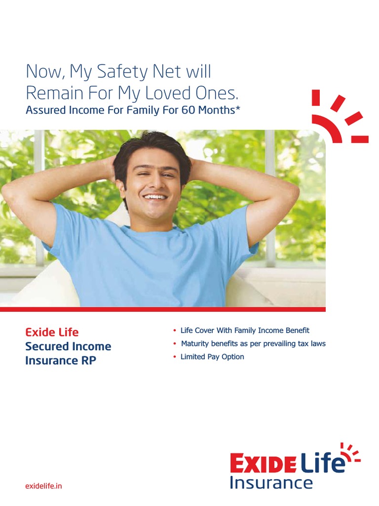 Exide Life Secured Income Insurance RP | PDF | Life Insurance ...