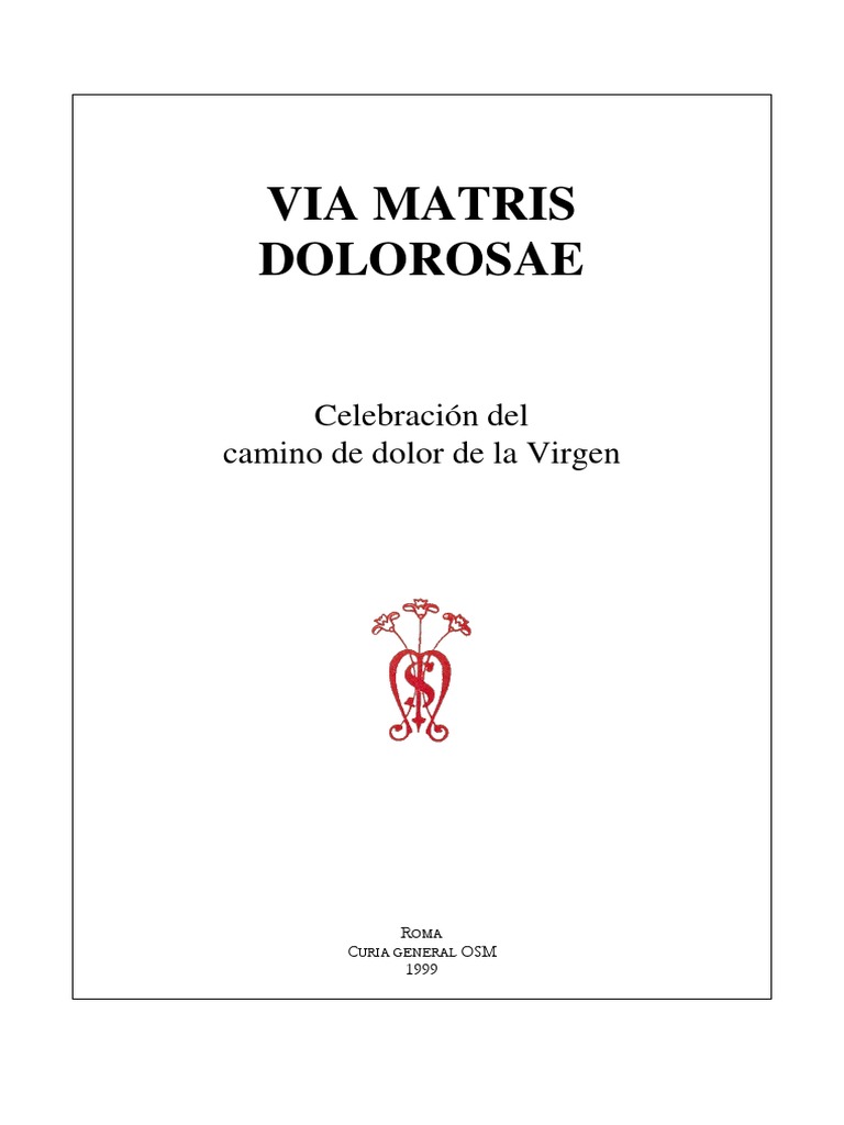 Via Matris | PDF | Estaciones de la Cruz | María, madre de Jesús